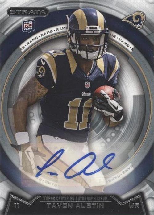 2013 Topps Strata - Tavon Austin #149 Autographs (AU, RC) for sale ...