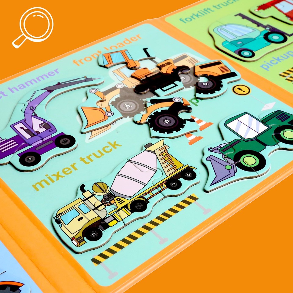 Magnetic Puzzles for Kids Ages 1-3, Travel Toddler Puzzles Ages 2-4 ...