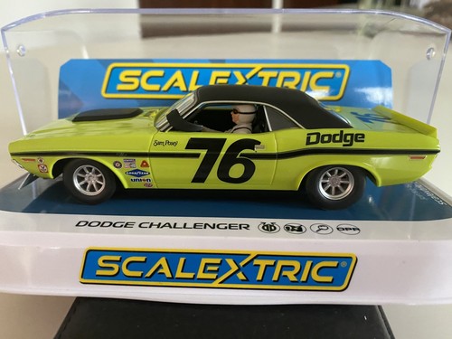 Scalextric C4164 Dodge Challenger #76 Sam Posey Trans Am DPR 1/32 Slot ...