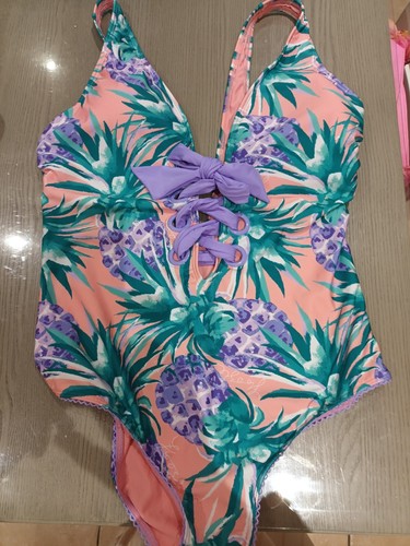 Gorgeous Floozie Frost Frech Swimming Costume Size 16 BNWOT | eBay