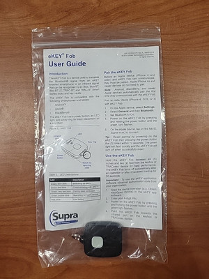 Supra eKEY FOB P/N 10103451P1 | eBay