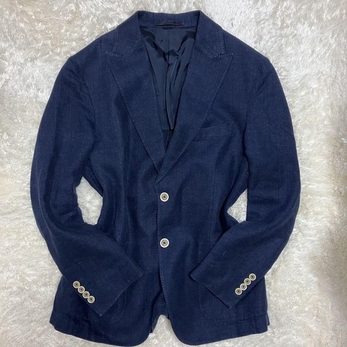 Eleventy Tailored Jacket Cotton Navy Backless Spring/Autumn | eBay