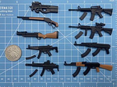 9PCS 1/12 Scale Gun Model Weapon Toy Accessory For 6" Action Figure | eBay