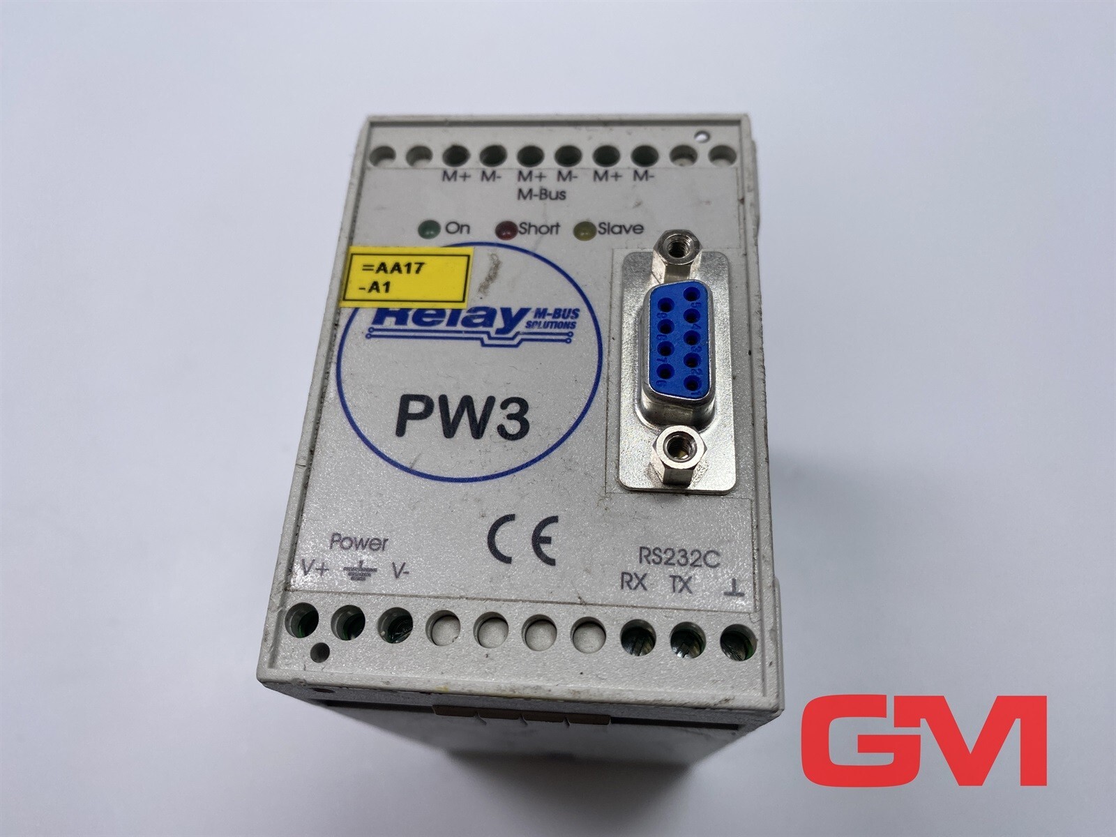 Relay M-BUS Level Converter PW3 Level-Converter for 3 Devices RS-232 ...