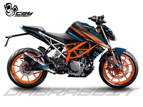 NEW Graphic kit for ktm 390 250 125 DUKE Graphic Decal Sticker Kit (LN ...