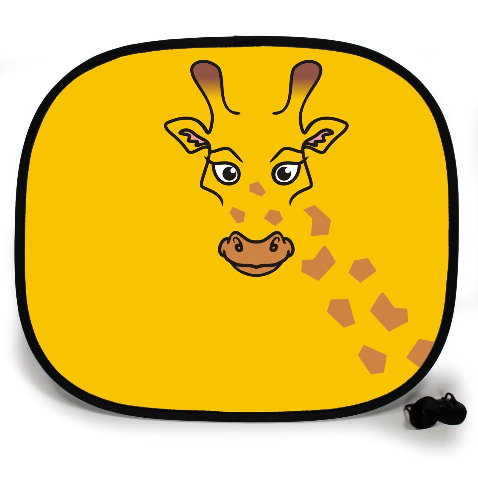 Sunshade Car Sun Shade Mesh 2 x Ani-Mates Animals Giraffe window kids ...