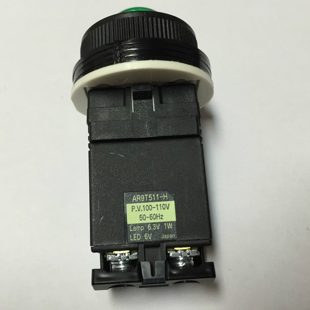 Fuji Dr30dol-h3g Indicator Light LED With 100-110vac Transfomer Green ...