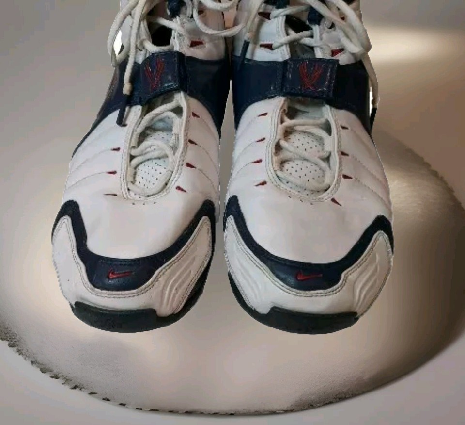 Nike Shox Basketball Shoes VC5 Olympic Red/White/Blue 2005 Men's 11.5 ...