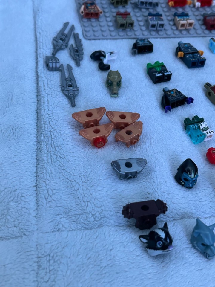 LEGO Chima LOT Minifigures Accessories Torsos Heads ETC Used | eBay