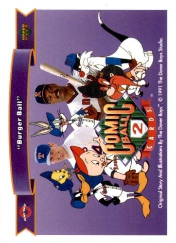 1991 Upper Deck Comic Ball 2 #100 Burger Ball | eBay