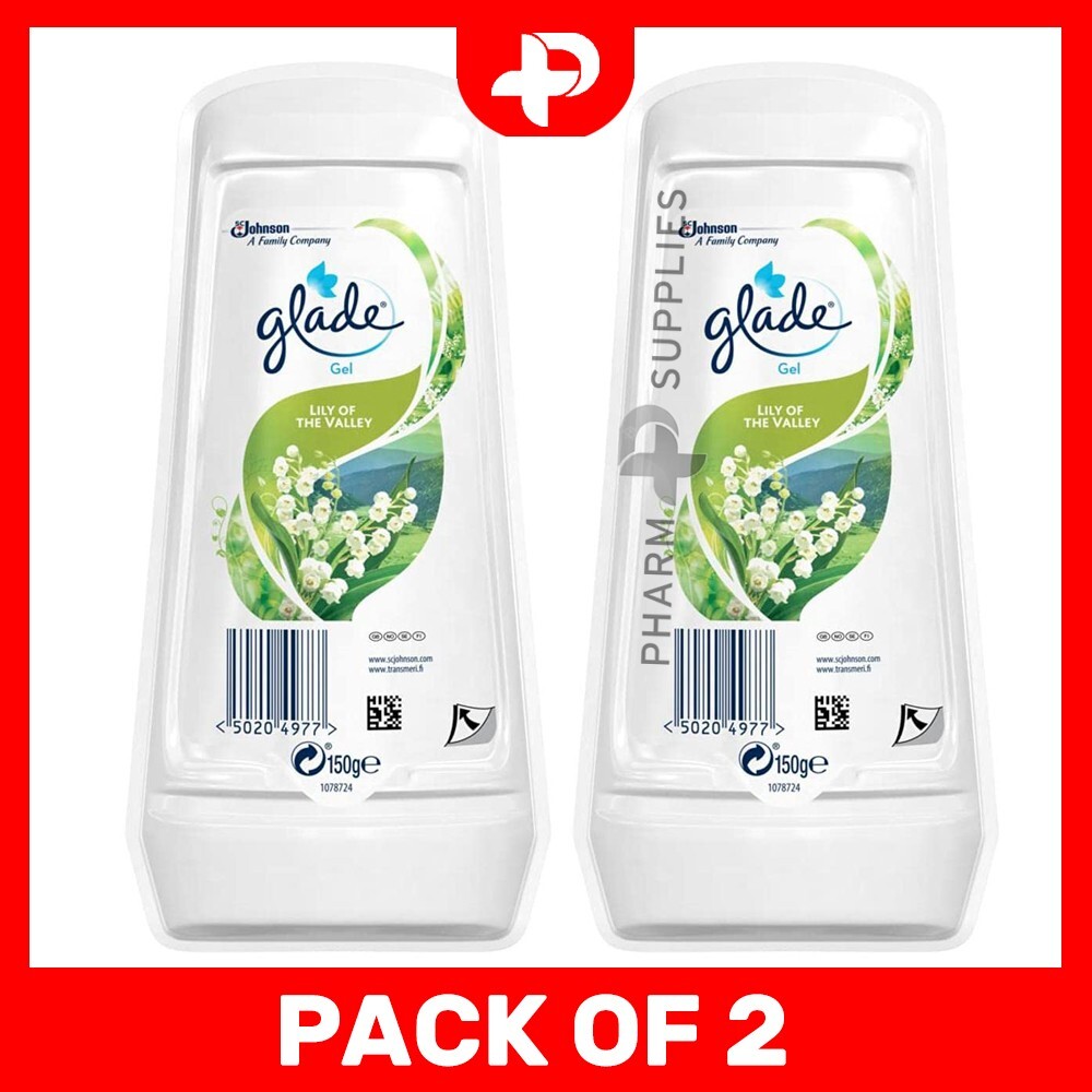 Glade GEL Air Freshener Pure Clean Linen 150g for sale online | eBay