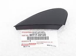 OE Genuine Toyota Corolla Front Mirror Black Trim Triangle Cover 60117 ...