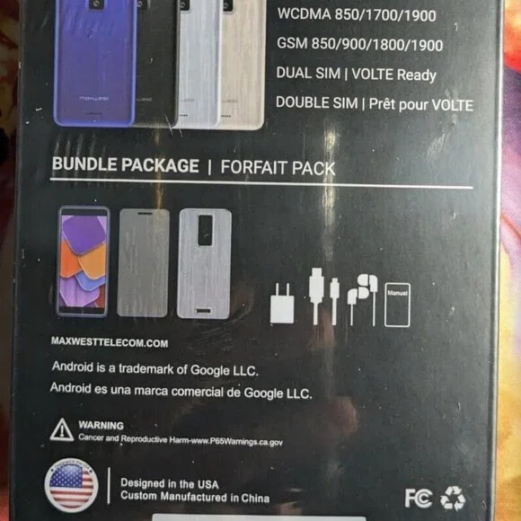 MAXWEST NITRO 55A BLACK Double SIM Phone | eBay