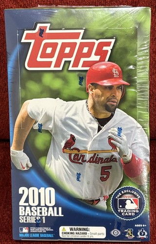 2010 Topps Series 1 Baseball Sealed Hobby Box - 360 cards - Auto/Relic ...