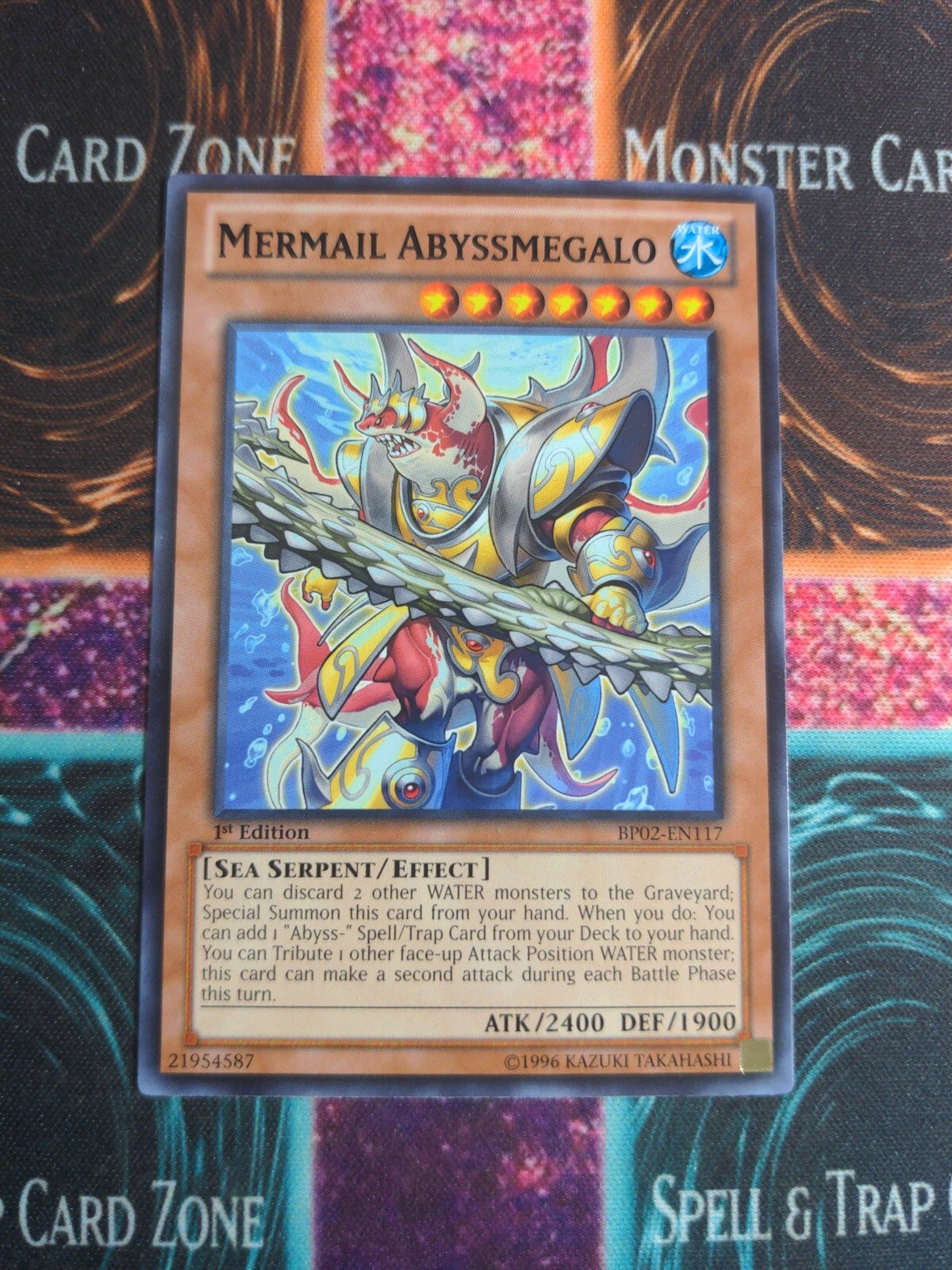 Yu-Gi-Oh! Mermail Abyssmegalo BP02-EN117 1st Edition Rare NM | eBay