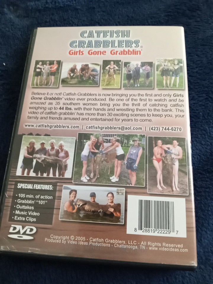 Catfish Grabblers: Girls Gone Grabblin' (DVD, 2005) FISHING NOODLING | eBay