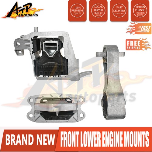 3PCS Front Lower Right Engine Mounts Fit BMW X1 X2 F46 F55 MINI F54 F56 ...