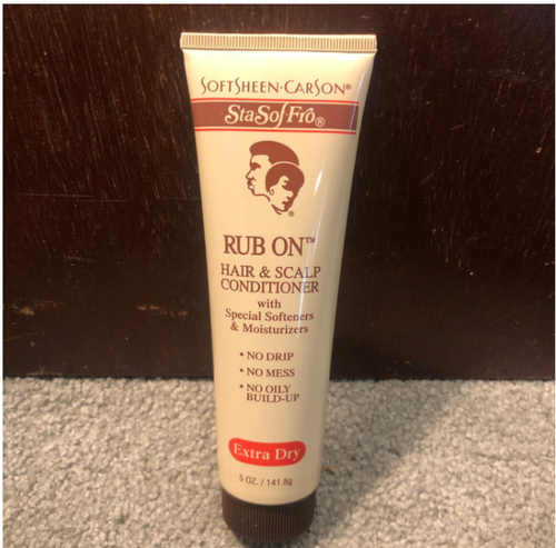SoftSheen Carson Sta-Sof-Fro Rub On Hair & Scalp Conditioner Extra Dry, 5oz | eBay