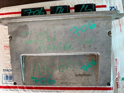 07-11 FORD RANGER AL5A-12A650-TA ENGINE CONTROL MODULE ECU ECM PCM OEM ...