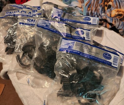 Lot of 14 - 10Pk Thermo Manufacturing Snap Clamp Mounting Bracket 1 1/2 ...