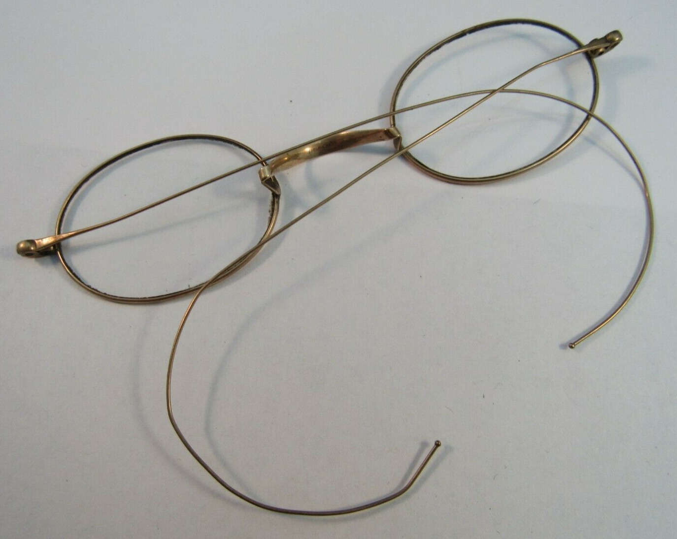 10k Solid Gold Glasses Spectacles antique American Optical wire rim ...