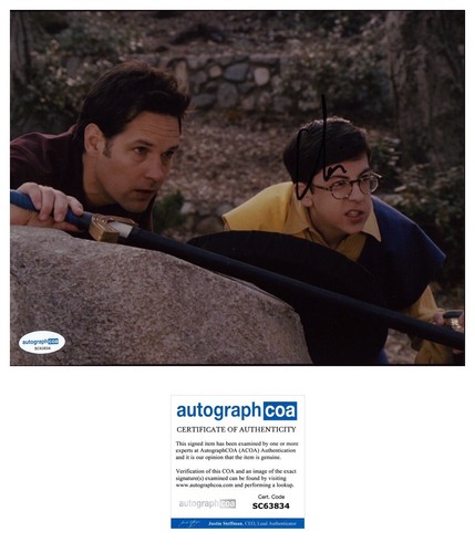 Christopher Mintz-Plasse ‘Role Models’ Signed ‘Augie Farks’ 8x10 Photo ...