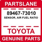 89467-73010 Toyota OEM Genuine SENSOR, AIR FUEL RATIO | eBay