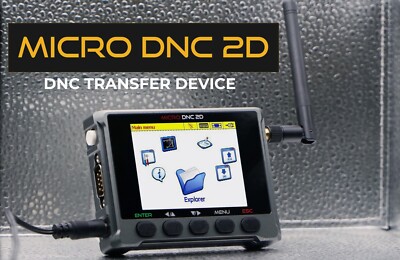 DNC Transfer device Micro DNC 2D compatible : FANUC, OKUMA, HAAS ...