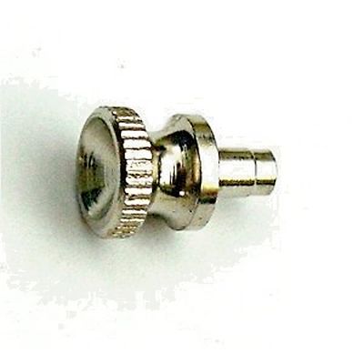 HAND SETTING KNOB 8mm CHROME 3.25mm hole Barometer Aneroid knurled ...