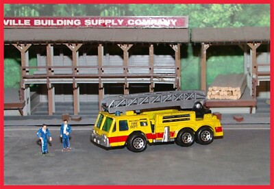 (1982) Matchbox _ HO Scale _ Ladder Fire Truck / Matchbox Fire Dept ...