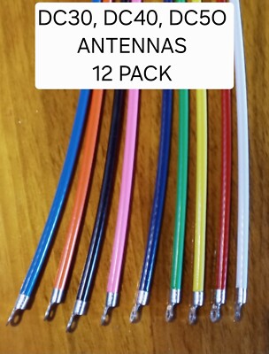 12 GARMIN REPLACEMENT LONG RANGE ANTENNAS FOR THE DC30, DC40 & DC5O GPS ...