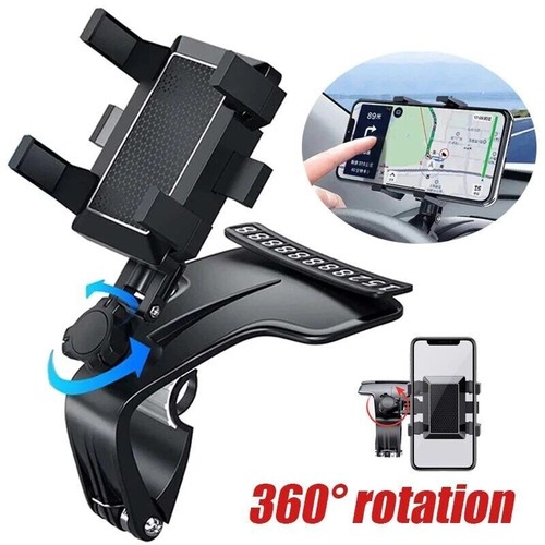 Universal 360° Car Phone Mount Holder For Cell Phone Samsung Galaxy ...