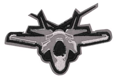 Lockheed martin F-35 Lightning II stealth combat aircraft sew iron on ...
