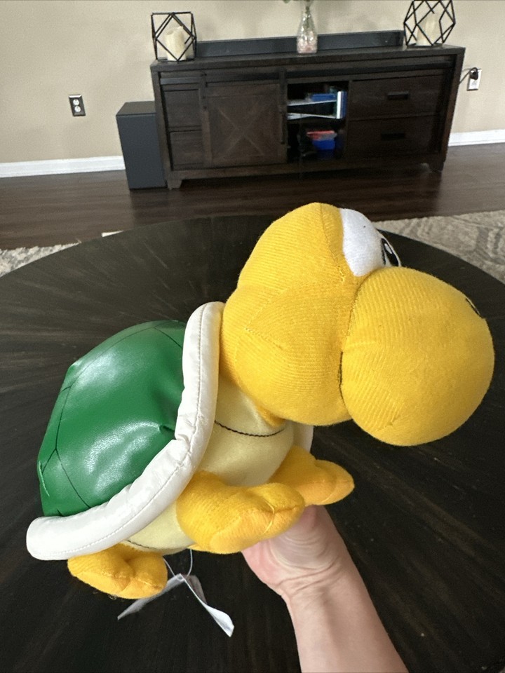 Nintendo Super Mario Koopa Troopa Turtle Stuff Animal With Tags 2011 | eBay