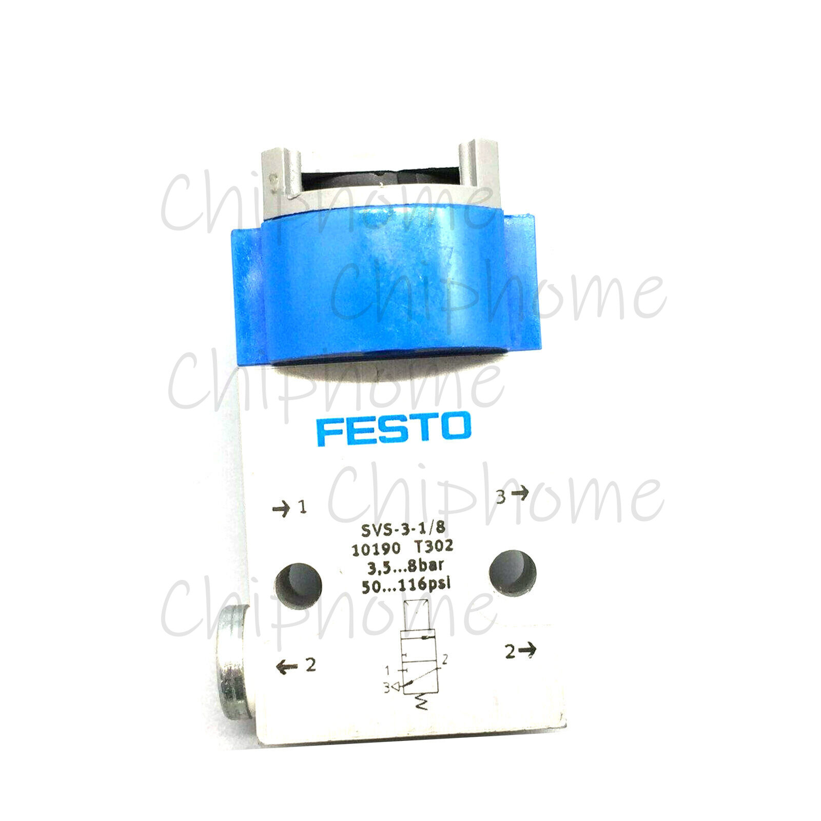1PCS NEW Festo SVS-3-1/8 10190 Front Panel Valve | eBay