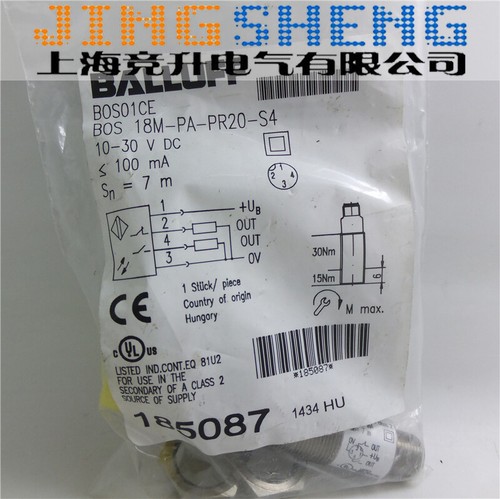 1PC NEW BALLUFF photoelectric BOS01CE BOS 18M-PA-PR20-S4 #YX | eBay