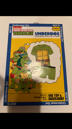 TMNT Big Boys Underoos Underwear Set size xsmall - NWT | eBay
