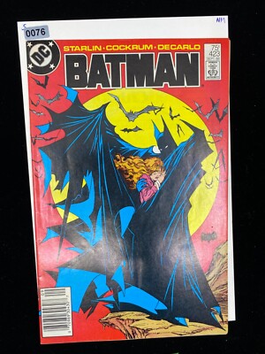 Batman #423 | Todd McFarlane Cover | DC Comics 1988 | Key | Newsstand ...