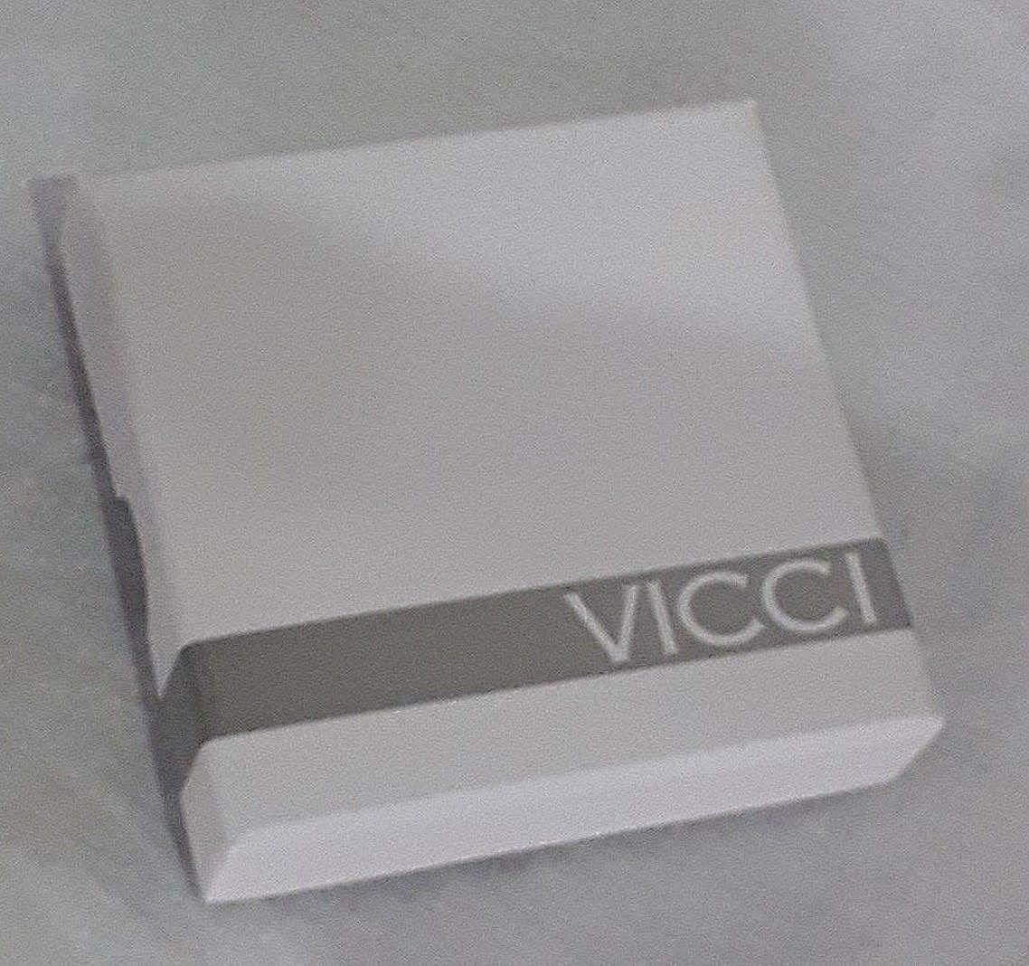 Vicci Silver Plated Mirror Compact, Black Lid | eBay UK