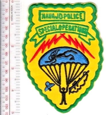 American Indian Tribal Police Arizona Airborne Navajo Unit Patch vel No ...