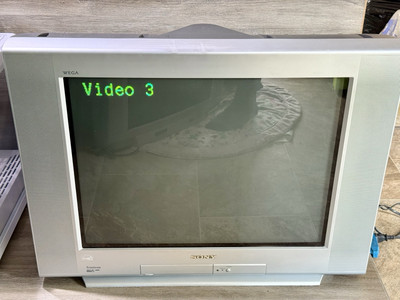 Sony Trinitron WEGA KV-27FS120 CRT 480i Television 27” Retro Gaming TV ...