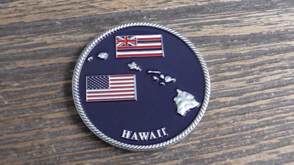 USN Joint Base Pearl Harbor Hickam Hawaii Challenge Coin #D582 | eBay
