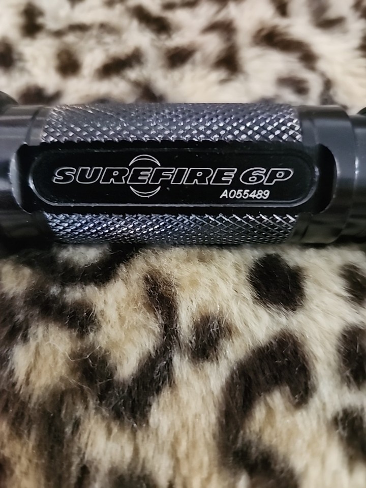 Surefire 6P Vintage Tactical flashlight In Overall Good condition Few ...