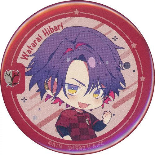 Badge Bins Watai Hibari (Kashima Antlers) Chibi Chara Can Badge ...