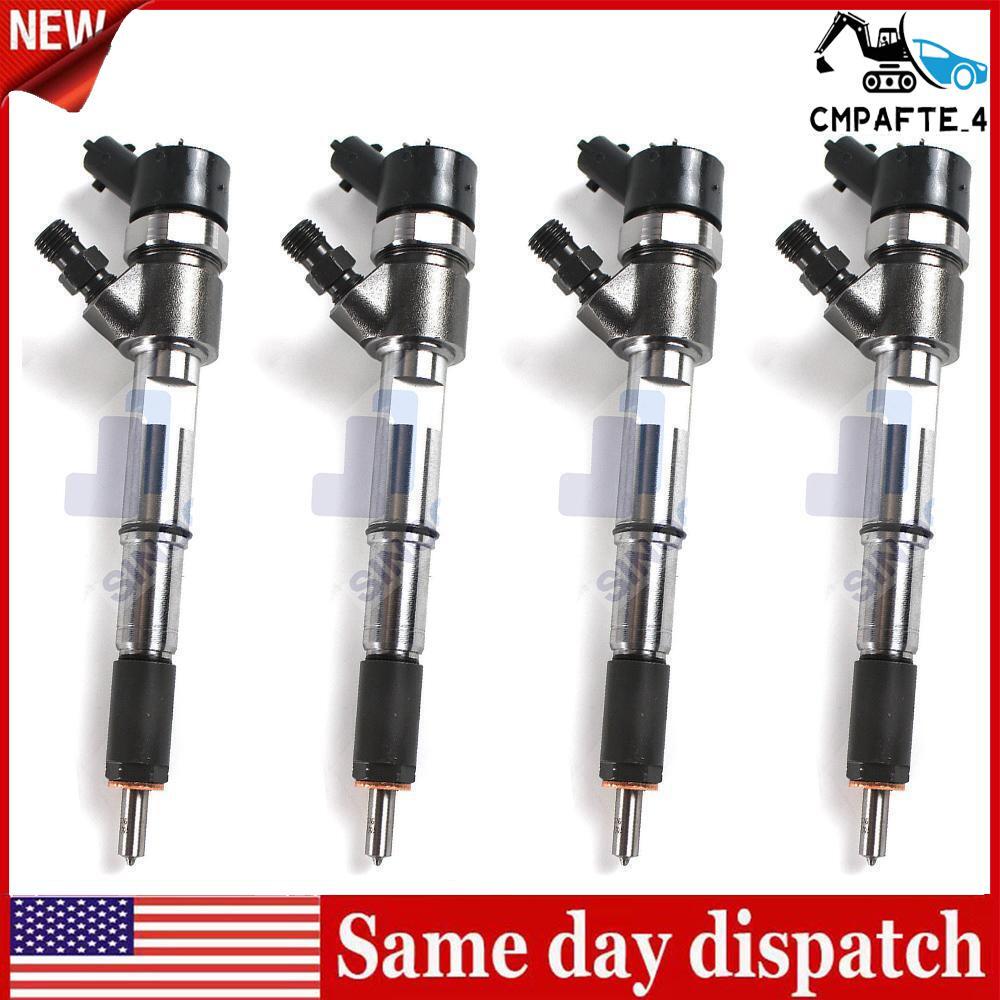 4 Fuel Injector For New Holland Iveco John Deere T4 T5 3.4 0445110457 ...