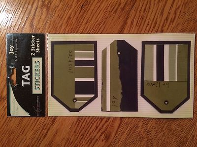 Remember When Tag Stickers - Joy | eBay