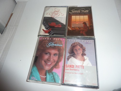 SANDI PATTI Lot of 4 Cassettes Morning Like This Sandi's Song Christian ...