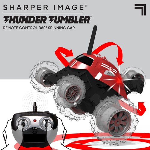 Thunder Tumbler Remote Control 360 Spinning Car, Red | eBay