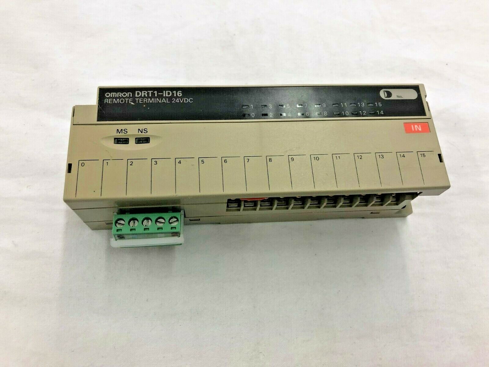 Omron DRT-ID16 Remote Terminal 24VDC Nice Shape | eBay