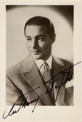 Anthony Dexter- Signed Sepia Vintage Photograph | eBay